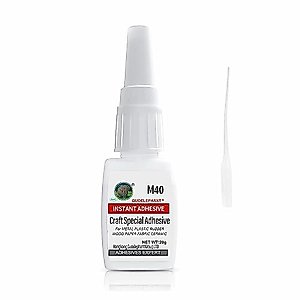 20g Craft Glue, Glue for Model, Instantly Strong Adhesive for bonding DIY Craft, Model, Lego, Scrapbooking, Card Making, Photo, Toy, Decor, Crystal, Metal, Plastic, Rubber, Wood
