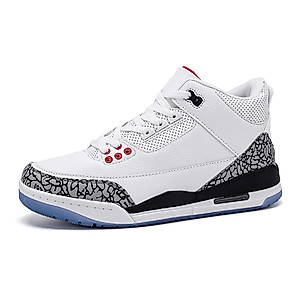 BledD Men's Shoes, Women's Shoes, Sports Shoes, Fashionable and Breathable Flat Bottomed Sports Shoes Combinations, Running Shoes, Versatile Basketball Shoes Grey