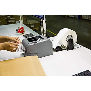 Brother TD-4650TNWB 4-inch Thermal Transfer Desktop Network Barcode and Label Printer for Labels and Barcodes, 203 dpi, 8 IPS, Standard USB 2.0, Serial, Ethernet LAN, Built-in Wi-Fi® and Bluetooth®