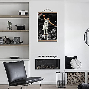 Mingki Giannis Antetokounmpo Poster, ''Greek Freak'' - Basketball Star Canvas Poster for Man Cave Office Home Decor, Basketball Wall Art Basketball Fan Memorabilia Sports Poster, 16"x24"-No Frame