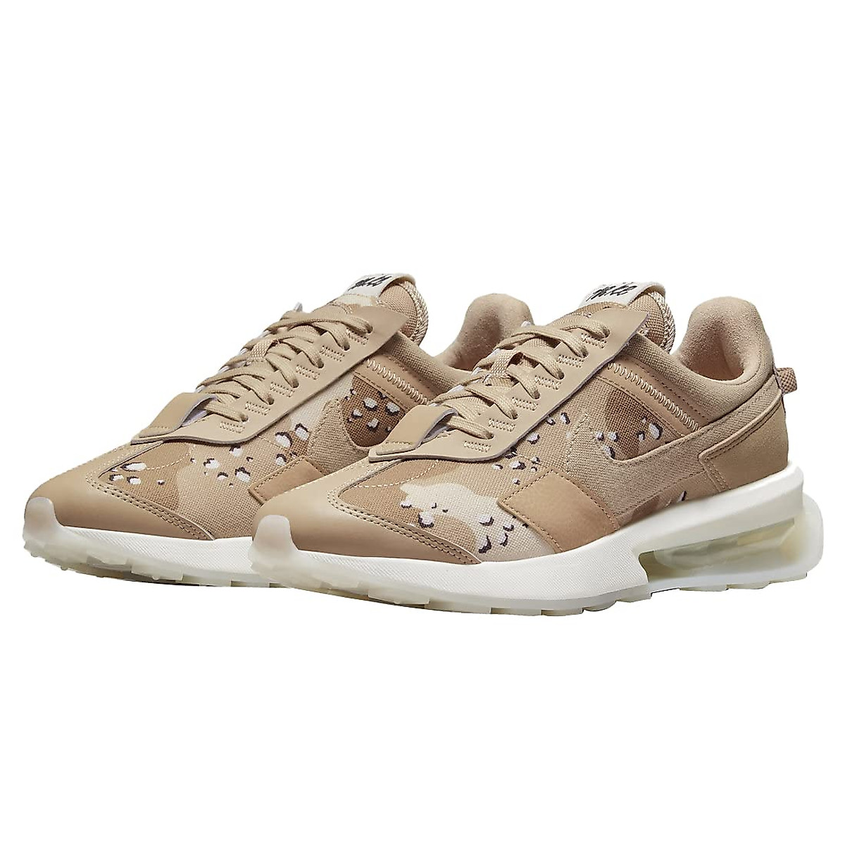 Nike Womens WMNS Air Max Pre Day SE DX2312 200 Desert Camo - Size 6.5W, Hemp/Light Soft Pink-sail