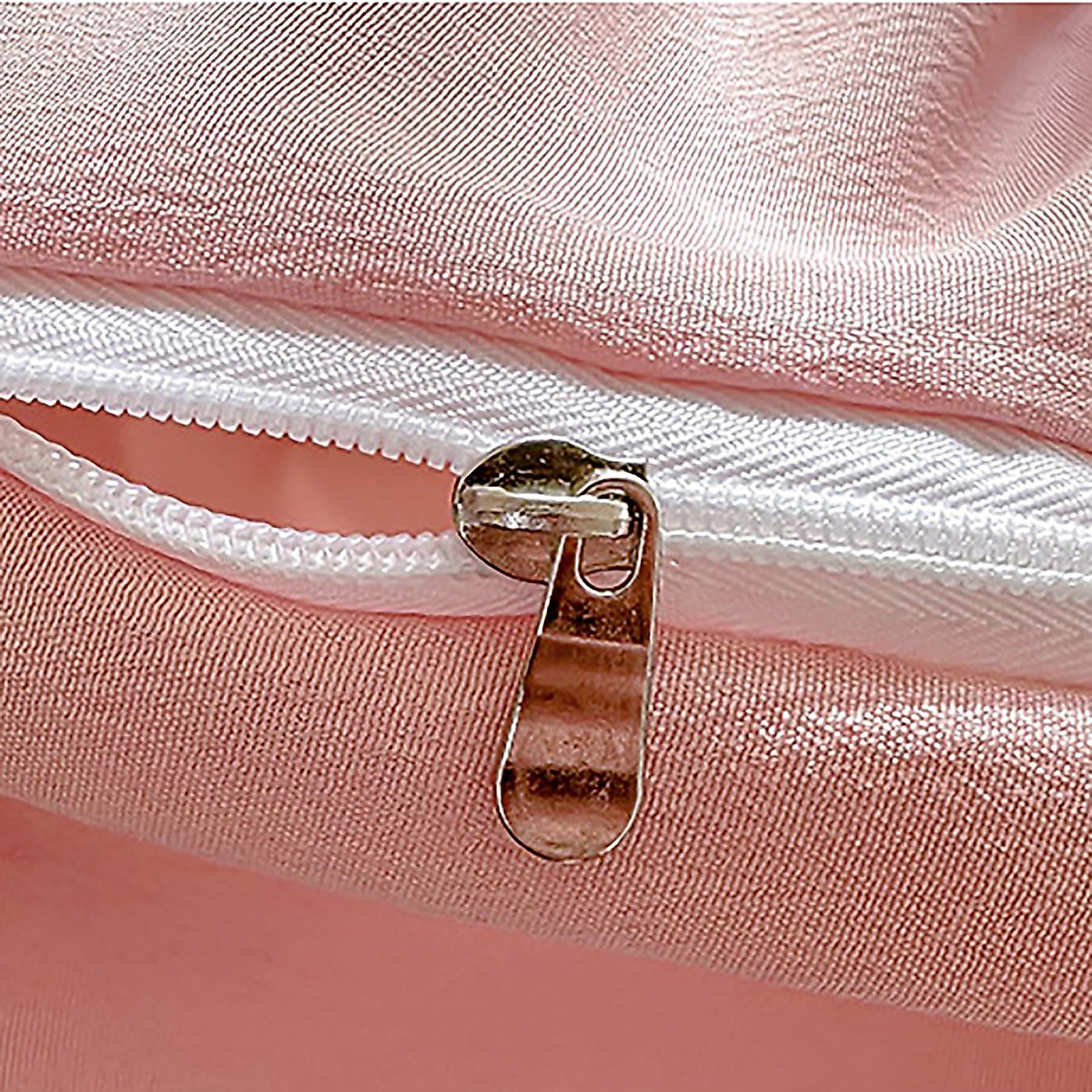 Generic Princess Lace Ruffles 4-Piece, Bow Bedding Set, Chic Ruffled Duvet Cover with Lovely Bow, Princess Style 1 Duvet Cover with 2 Pillowcases, 1 Bed Sheet, with Zipper Closure,Blue,Full