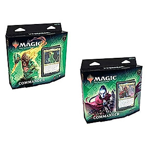 Magic The Gathering MTG Zendikar Rising Both 2020 New ZNC Commander Decks!