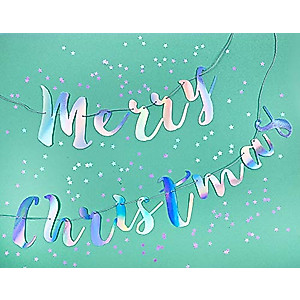 Make Your Own Banner in Iridescent - Metallic Say Anything Banner - Birthday Party, Baby Shower, Bridal Shower, Graduation Party