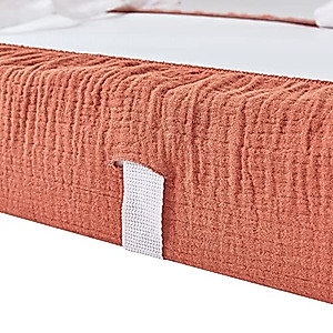 Changing Pad Cover for Baby Girls Boys, Neutral Fitted Muslin Cotton Diaper Changing Pad Sheets, Soft Brethable Changing Table Cover