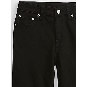 GAP Womens Classic Straight Fit Jeans, Black Wash, 27 Long US