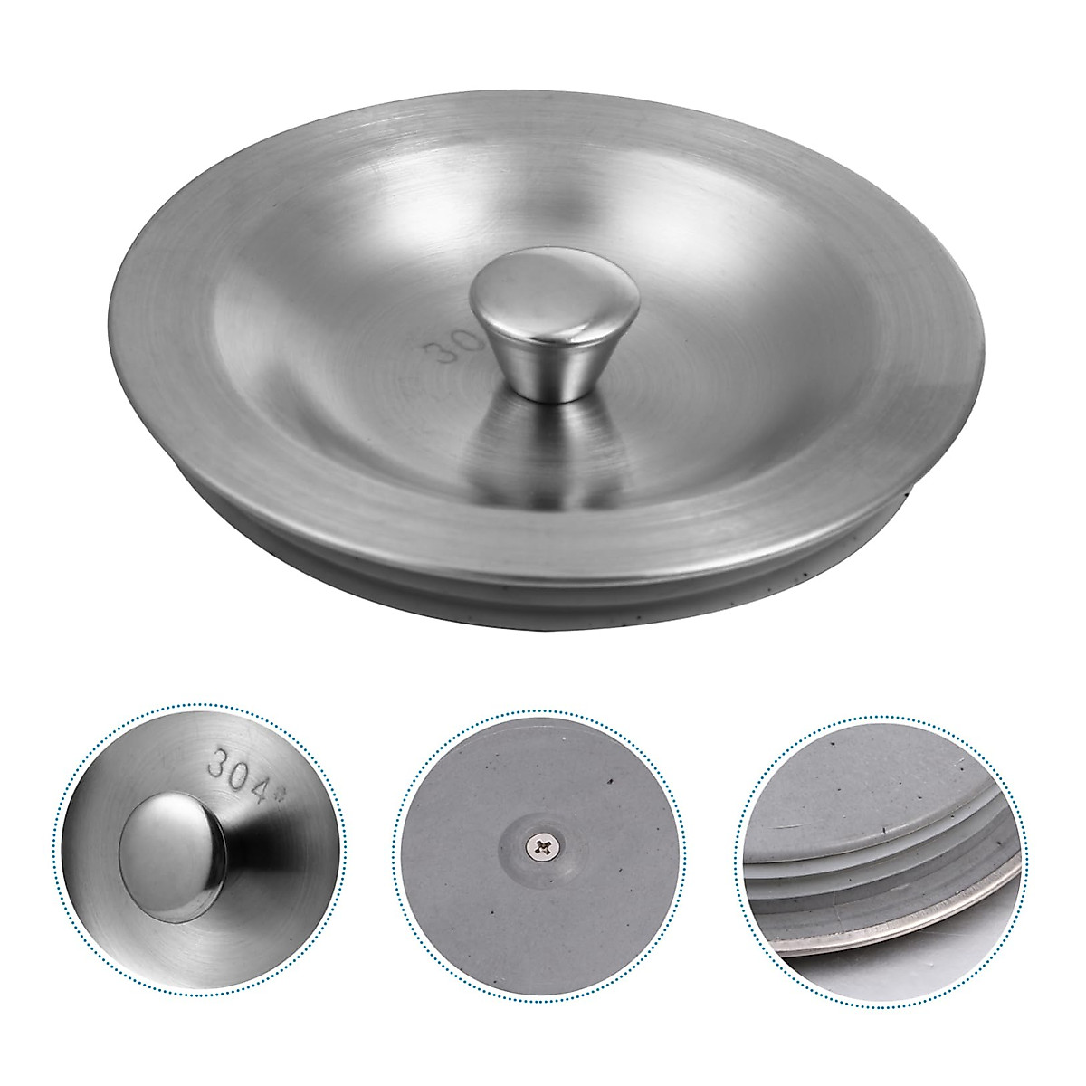 KONTONTY Sink Stopper Kitchen Drain Drain Cover Universal Bathtub Tub Strainer Bathtub Garbage Disposal Sink Drain Filter