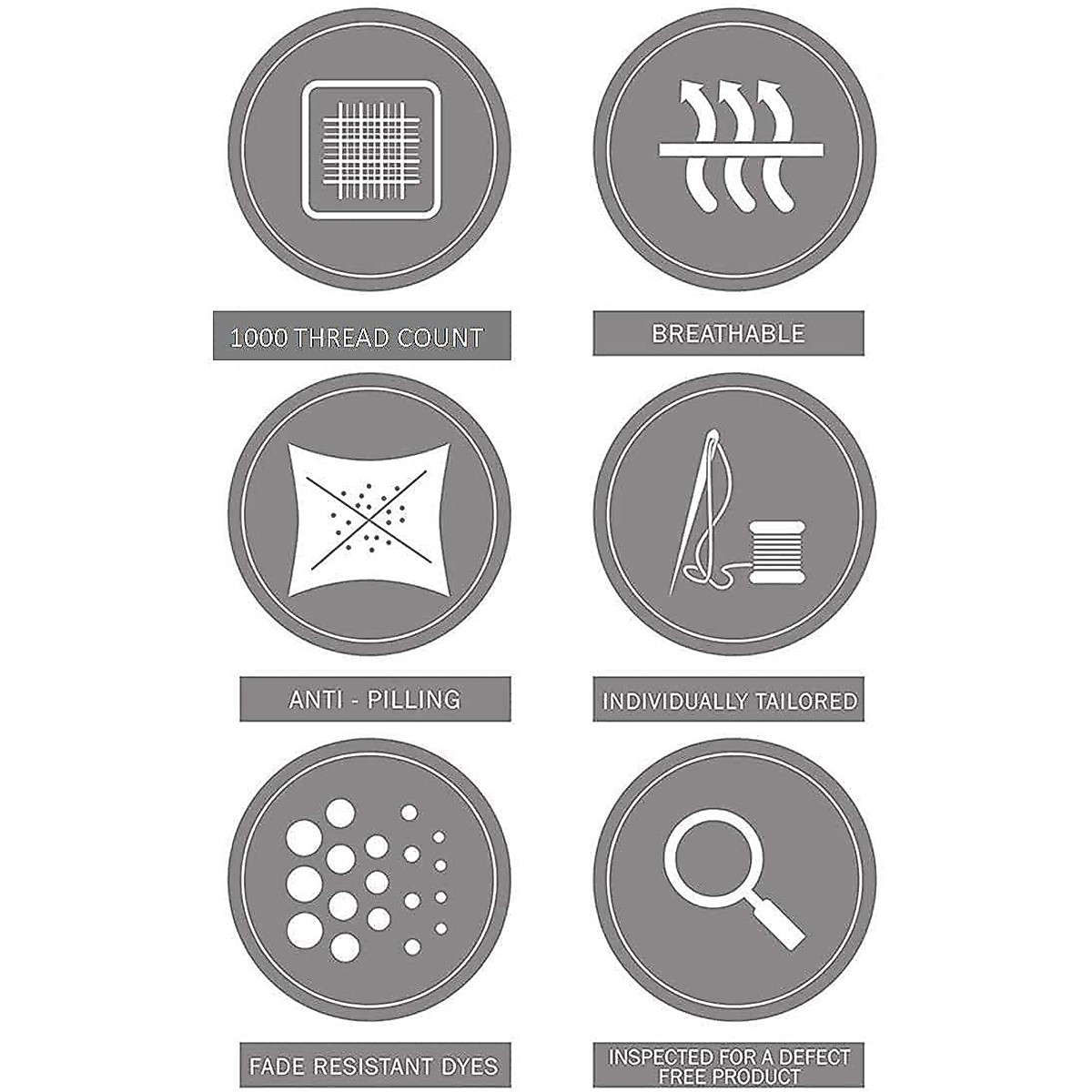 Kamas Egyptian Cotton Sateen Weave Pack of 2 Extra Large Pillowcase to Fit Your Oversized Pancake Large Huge & Gusseted Pillows (White, King Oversize- 23x43)