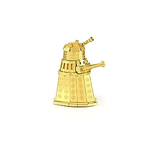 Metal Earth Doctor Who Dalek Gold 3D Metal Model Kit Fascinations
