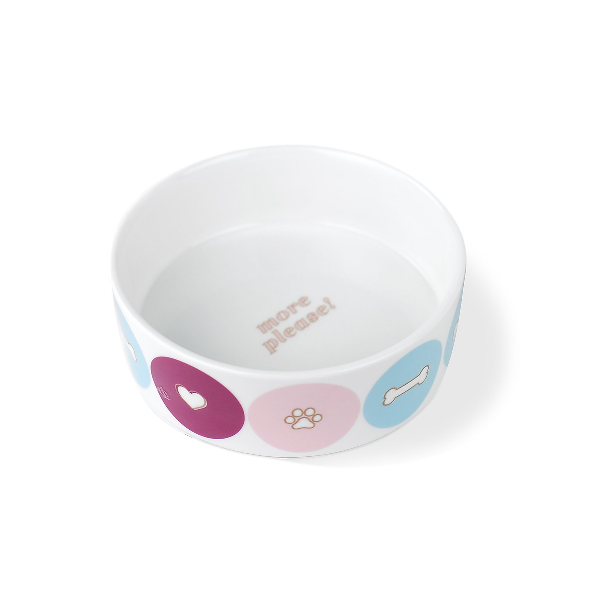 FRINGE STUDIO Pas Pet Icons Small Straight Bowl (473035)