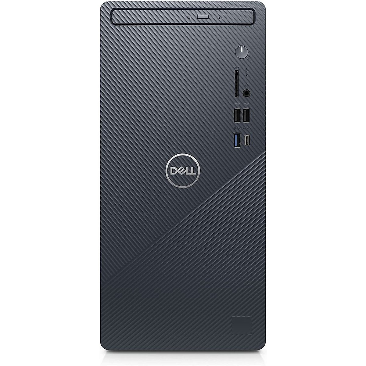 Dell Inspiron Desktop Computer, 12th Gen Intel Core i5-12400 Processor, 32GB DDR4 RAM, 2TBSSD, WiFi 6, DVD R+W, Display Port, HDMI, 8 USB Ports, USB-C, Windows 11 Home, Blue