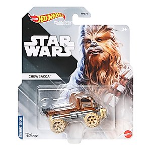 Star Wars Hot Wheels Character Cars Chewbacca Diecast Car