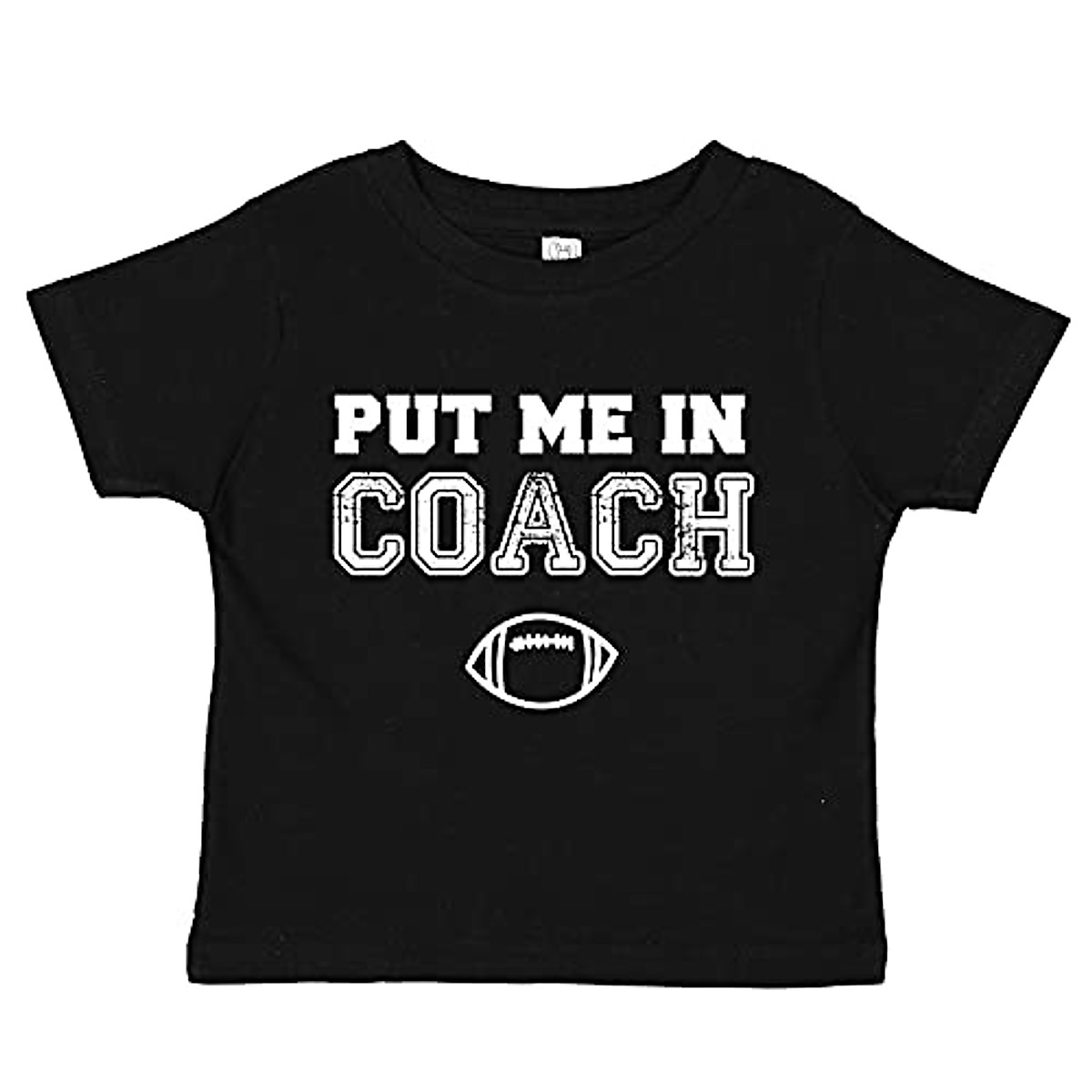 Put Me in Coach Future Football Player Baby Infant Toddler Tee Shirt (Assorted Colors)