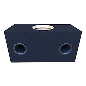 Custom Ported/Vented Sub Box Subwoofer Enclosure for 1 12" Sub Subwoofer - 32 Hz - 3" Aeroports - 3.0 CU FT - Reinforced