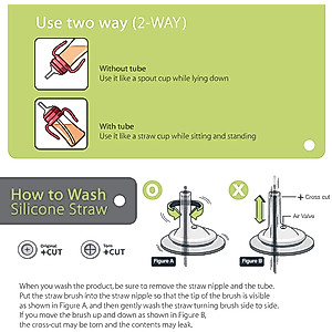 GROSMIMI Spill Proof no Spill Magic Sippy Cup with Straw with Handle for Baby and Toddlers, Customizable, PPSU, BPA Free 6 oz (Sky blue)