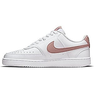 Nike Women's Low-Top Sneakers, White Pink Oxford, 9