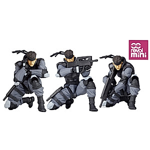 Kaiyodo Revoltech Yamaguchi Mini Action Figure #001: Metal Gear Solid: Solid Snake