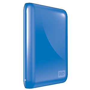 WD My Passport Essential 500 GB USB 3.0/2.0 Portable External Hard Drive (Pacific Blue)