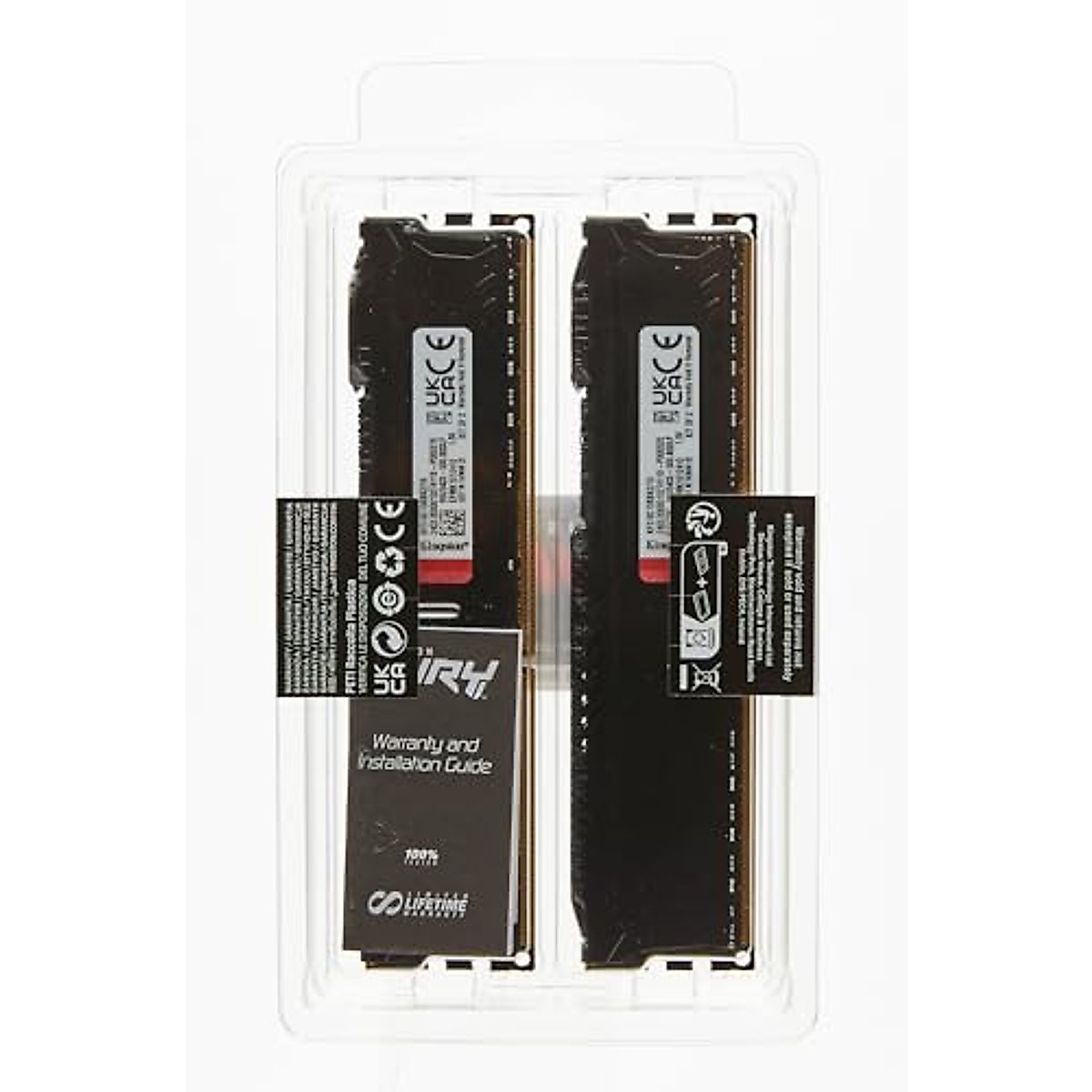 Kingston Fury Desktop PC Memory DDR3 1866MHz 8GB x 2 Kingston Fury Beast CL10 KF318C10BBK2/16