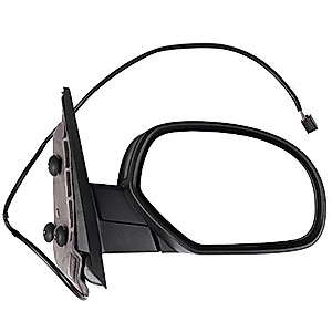 SCITOO Tow Mirror Passenger Side Fit for Chevy for GMC Mirrors 2007-2013 for Chevy Silverado for GMC Sierra With Power Controlling and Heated Features