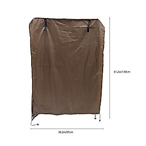 balacoo Travel Accessories Pet Cage Cover Cover Bird Cage Dust Cover Parrot Cage Rain Cover Small Animal Cage Polyester Covers for Bird Parrot Outdoor Canopy