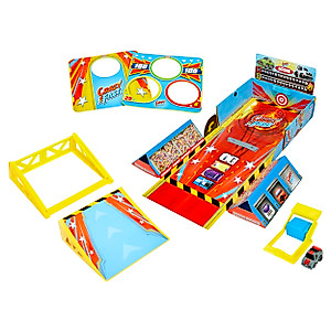 Little Tikes® My First Cars™ Crazy Fast™ 4-in-1 Dunk’n, Stunt’n, Game’n Set with one Exclusive Pullback Toy Car Vehicle, Goes up to 50ft!