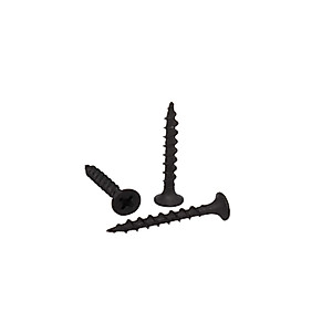 LLAMA Fastener Drywall Screws #6x1-5/8” - Coarse Threaded Black Phosphate Screws, Pay 1.0LB Now GET 1.2LB