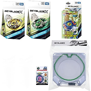 Takara Tomy / Booster Dranzer Spiral 3-80T + Starter Wizard Arrow 4-80 + Starter Night Shield 3-80N + Extreme Stadium + Random Layer Vol.2 / Japan Import Shipping from Tokyo
