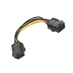 Zahara 11Pin Female to 9Pin Male Replacement for Lenovo Motherboard USB Converter Cable （Length：5inches / Pin spacing 2.54mm ） (6Pin)