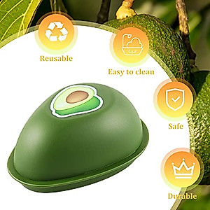 Avocado Storage Containers, Reusable Avocado Keeper for Refrigerator, Individual Avocado Saver Holder Organizer for Fridge to Keep Avocado Fresh