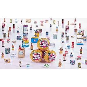 5 Surprise Mini Brands Series 2 Collector's Kit by ZURU (3 Capsules + 1 Collector's Case) - Amazon Exclusive Mystery Capsule Real Miniature Brands