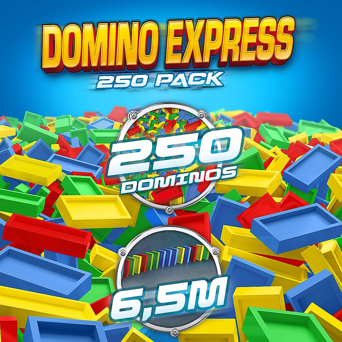 Dominó Express 81035012 Domino Express Refill 250 Chips