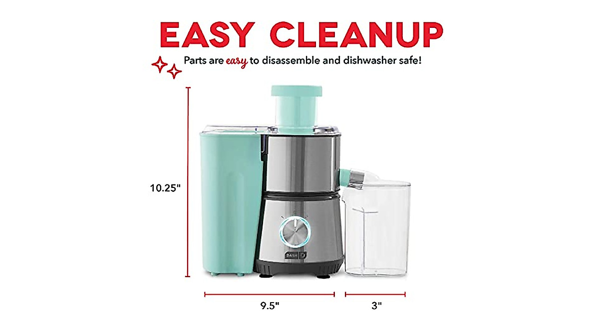 Dash Compact Centrifugal Juicer - Powerful 2-Speed Juice Extractor