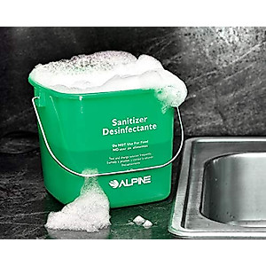 Alpine Industries 6 Qt. Green Cleaning Pail, Green