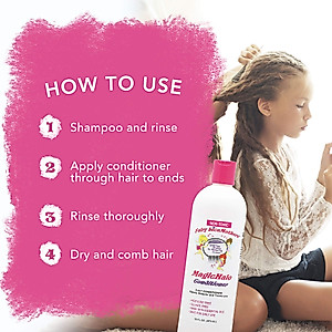 Fairy LiceMothers MagicHalo Conditioner, Anti-Lice Conditioner with Essential Oil, Formulated for Head Lice Prevention,No Sulfate or Pesticides, 16 fl oz