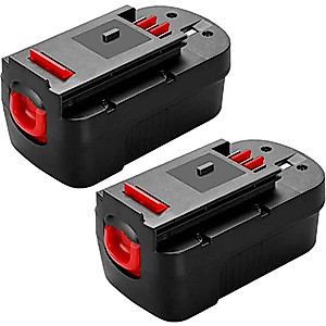 2Pack 3.6Ah HPB18 Ni-Mh Replacement Battery for Black and Decker 18V Battery HPB18 HPB18-OPE Compatible with Black Decker Battery 18 Volt Tools A1718 FS18FL FSB18 Firestorm Cordless Power Tool