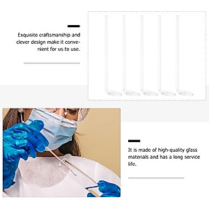 Baluue 5pcs Glass Cell Spreaders L- Shaped Wide Spreading Bars Laboratory Supplies