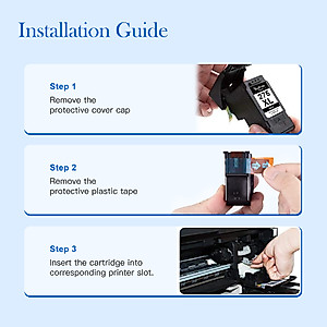 Valuetoner Supply Ink Cartridges Replacement for Canon 275XL 275 XL PG-275 XL PG275 Black Ink Cartridge to use with Canon TS3522 TS3520 TR4720 TR4722 Printer (2 Black)