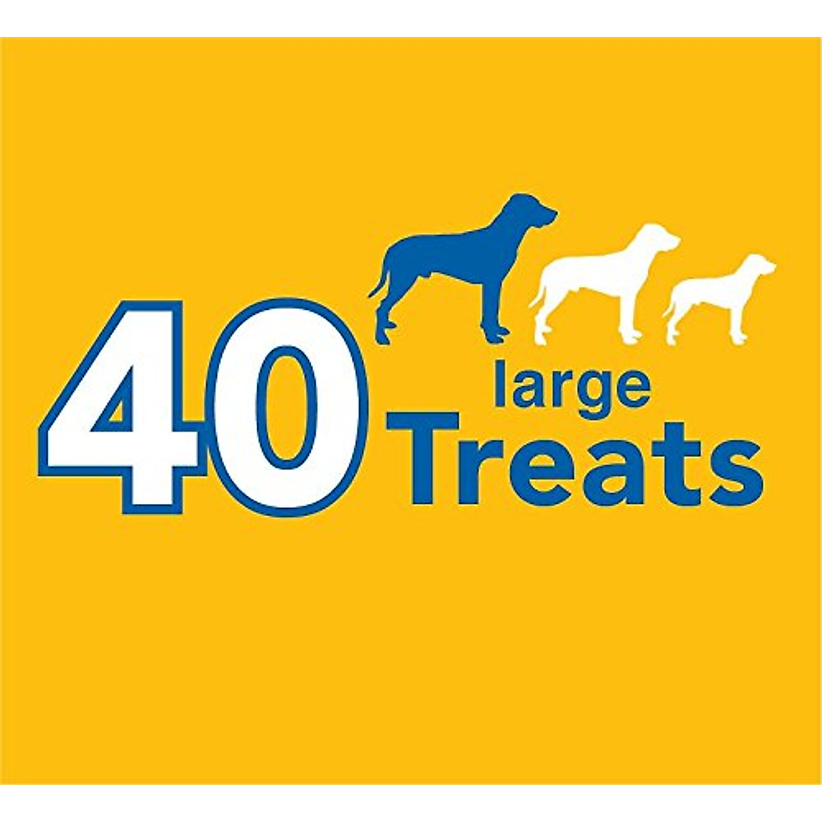 Pedigree Dentastix Large Treats For Dogs, (2) 4.16 Lb Packs (80 Treats)