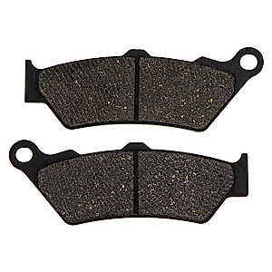 NICHE Brake Pad Set for Harley-Davidson Street 500 BMW F650ST K1600 Front/Rear Semi-Metallic
