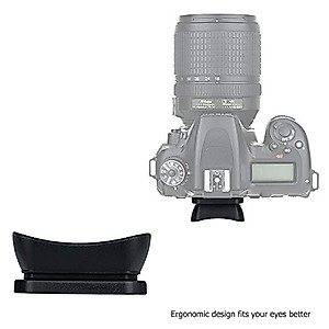 Soft Silicon Camera Viewfinder Eyecup Eyepiece Eyeshade for Nikon D780 D750 D610 D600 D7500 D7200 D7100 D7000 D5600 D5500 D5300 D5200 D5100 D5000 D3500 D3400 D3300 Replaces DK-21 DK-28 DK-25 24 23 20