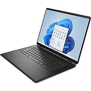 HP Spectre x360 16 Home & Business 2-in-1 Laptop (Intel i7-11390H 4-Core, 16GB RAM, 2TB PCIe SSD, GeForce RTX 3050, 16.0" 60Hz Touch 4K (3840x2400), Active Pen, Win 11 Home) (Renewed)