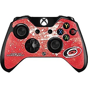 Skinit Decal Gaming Skin Compatible with Xbox One Controller - Officially Licensed NHL Carolina Hurricanes Frozen Design