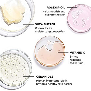 IT Cosmetics Bye Bye Makeup Cleansing Balm - 3-in-1 Makeup Remover, Facial Cleanser & Hydrating Facial Mask - With Vitamin C, Ceramides, Shea Butter & Rosehip Oil - 4 oz