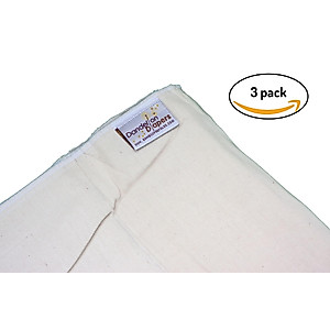 Dandelion Diapers Prefold Cloth Diapers Made from Viscose Bamboo and Cotton Blend Versatile Baby Diaper, 3 Pack - Size 5 Standard Pinless Prefold