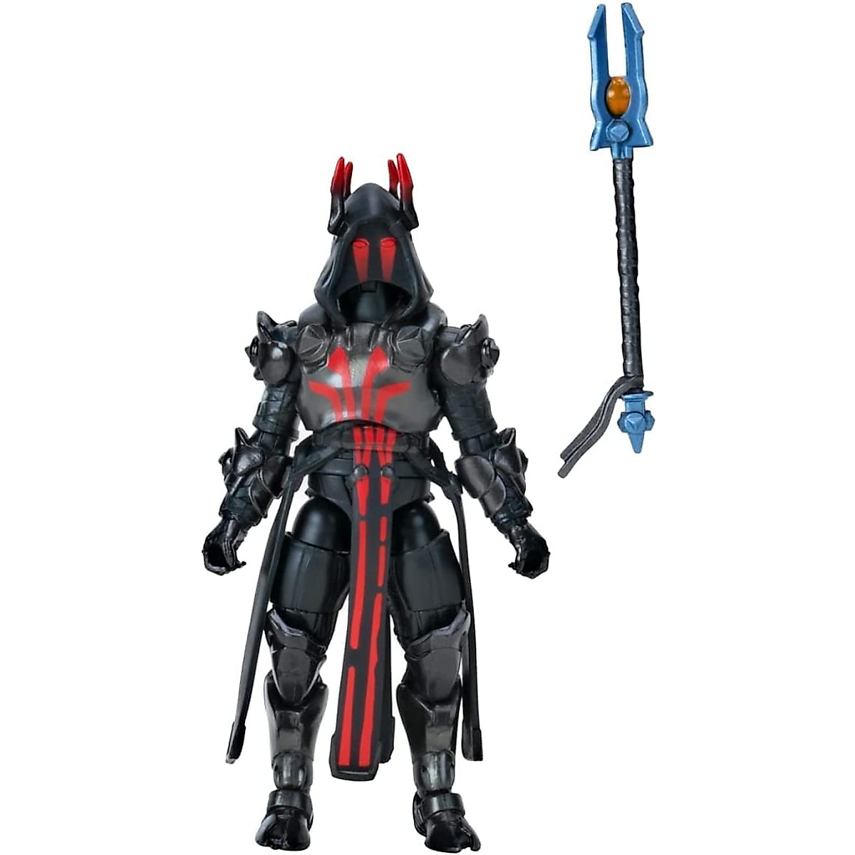 Fortnite FNT0798 Solo Mode Core The Ice King (Black), 4-inch Highly Detailed Figure with Harvesting Tool, Styles Include Unpeely, Fennix, Triggerfish, and More. Collect Them All, Multi