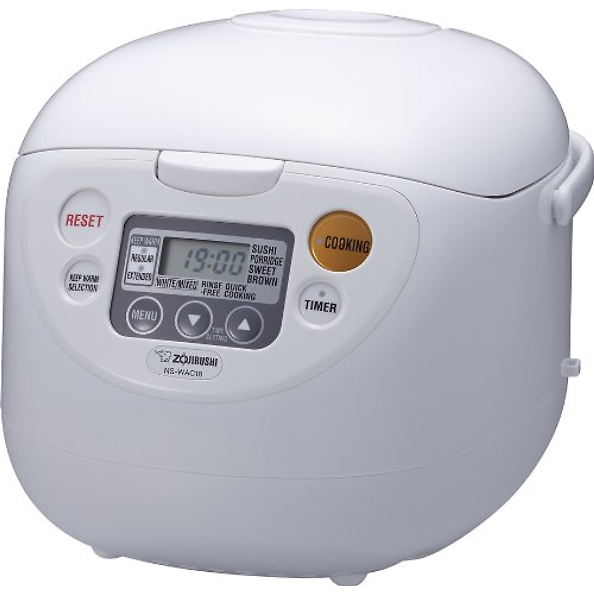 Zojirushi NS-WAC18-WD 10-Cup (Uncooked) Micom Rice Cooker and Warmer