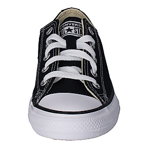 Converse unisex-child Chuck Taylor All Star Low Top Sneaker, Black, 2 M US Little Kid