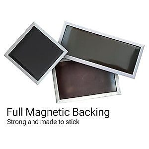 Ninga Manitoba Souvenir 2.5 x 2.5 Inches Magnet Camping Tent Design 4-Pack