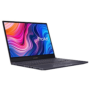 ASUS ProArt StudioBook 17 Mobile Workstation Laptop, 17” 16:10 NanoEdge Bezel, Intel Core i7-9750H, 32GB DDR4, 512GB+512GB RAID-0 SSD, NVIDIA GeForce RTX 2060, Windows 10 Pro, H700GV-XS76, Star Gray